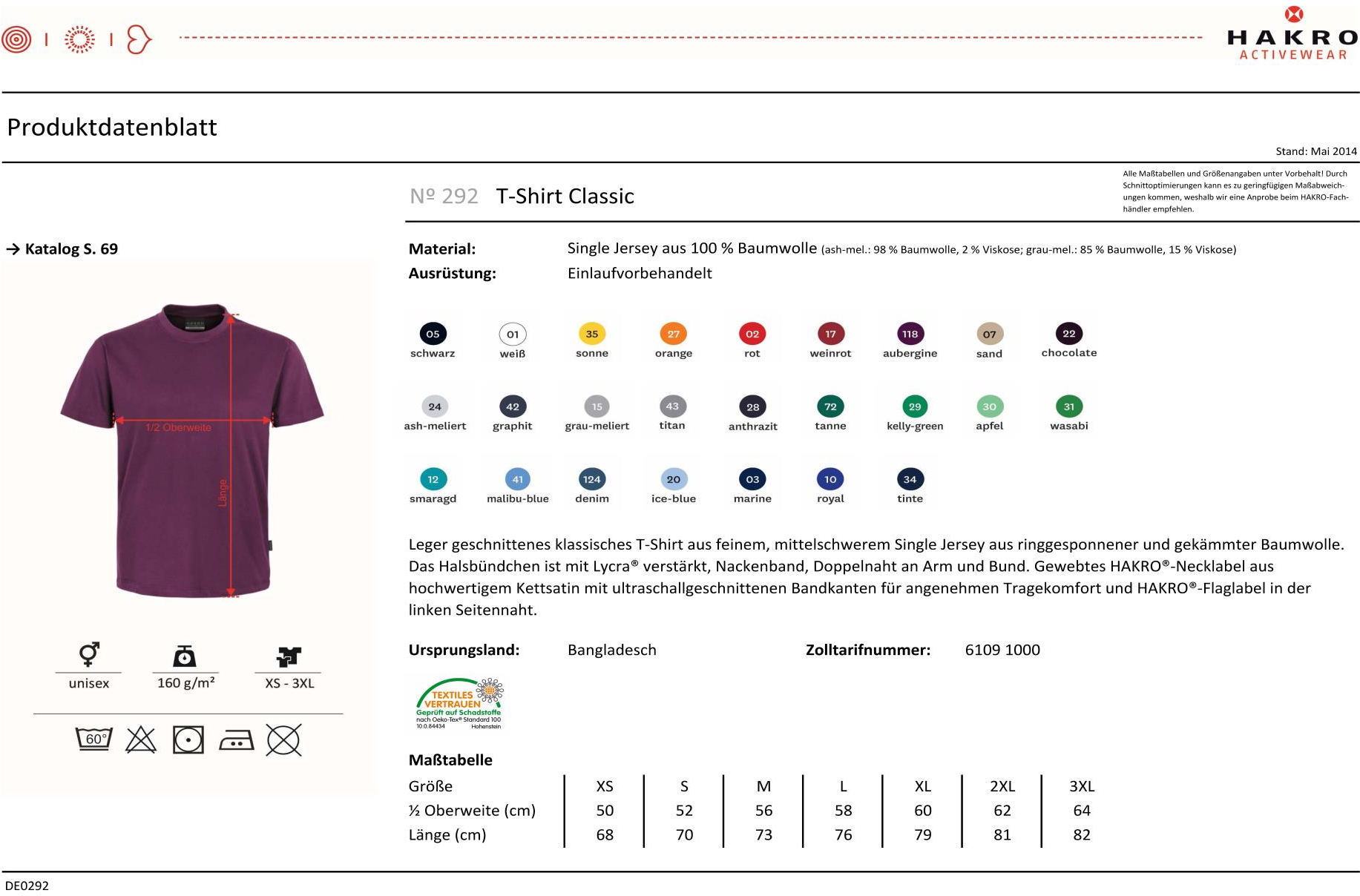 Premium Unisex T-Shirt Classic Rückendruck Rabbi weiss